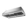 Zephyr Monsoon Connect 36 in. 700 CFM Insert Mount Range Hood with LED ...