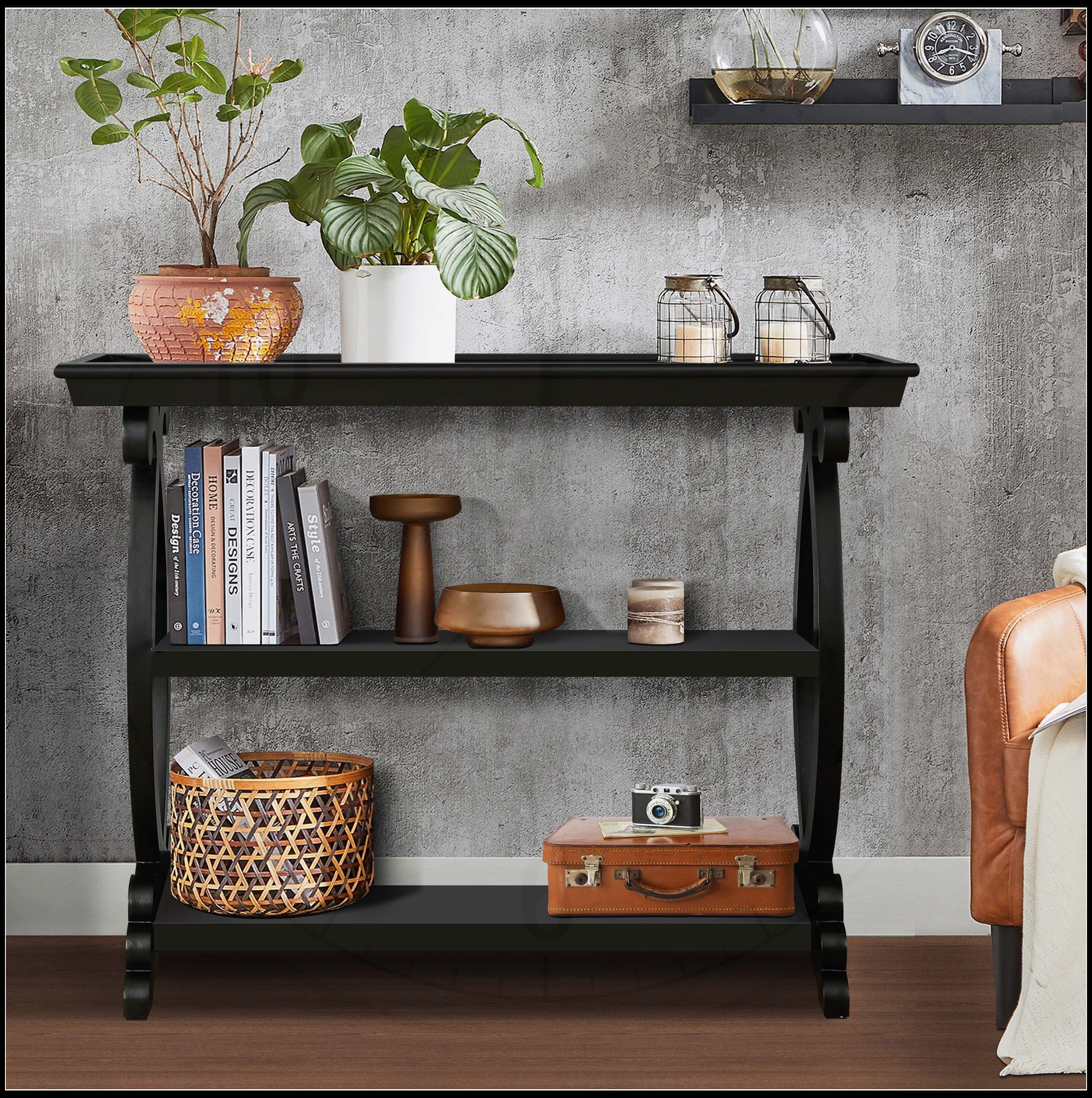 Winston Porter Versatile Multifunctional Console Table for Various ...