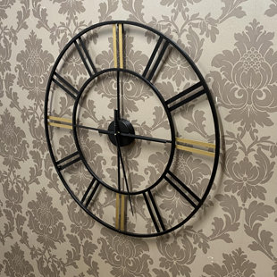 Exposed Gears Wall Clocks You'll Love | Wayfair.co.uk