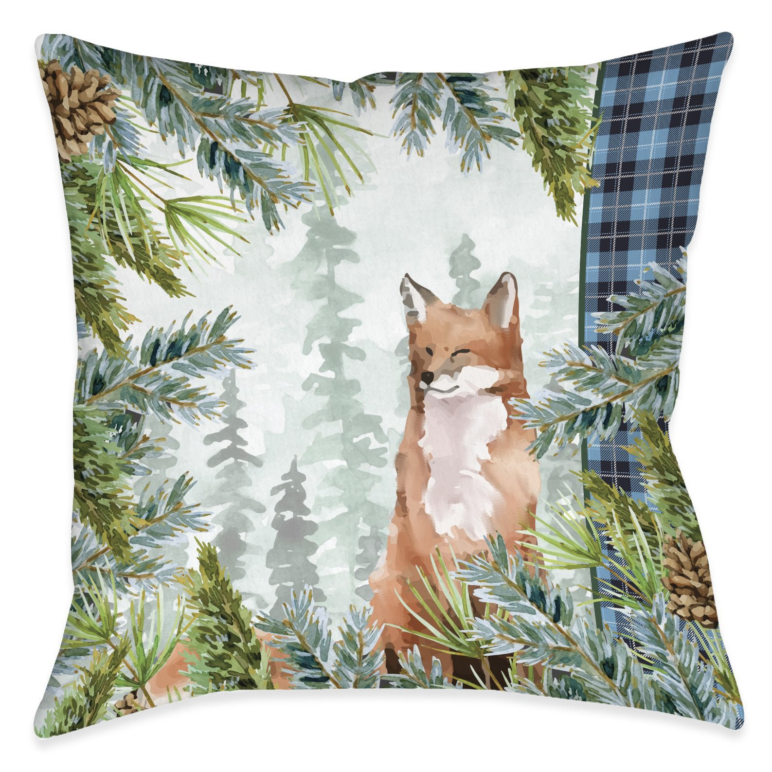 Laural Home Woodland Christmas Fox Woodland Christmas Fox Indoor ...