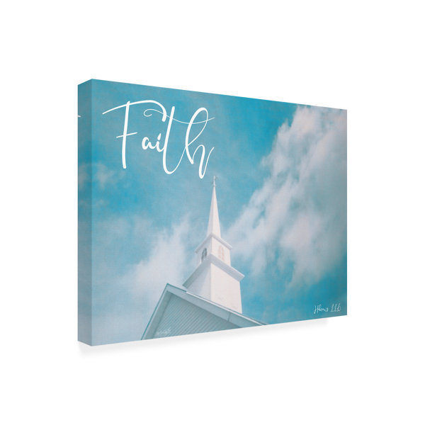 Ebern Designs " Church Faith 1 " | Wayfair