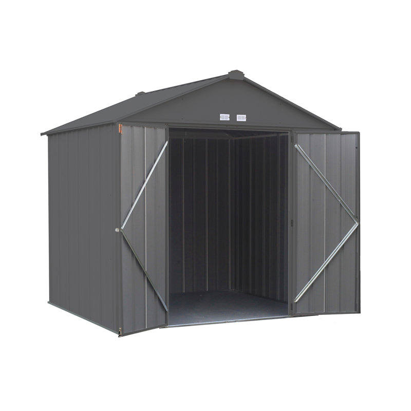 Arrow EZEE 8 ft. W x 7 ft. D Metal Storage Shed & Reviews | Wayfair