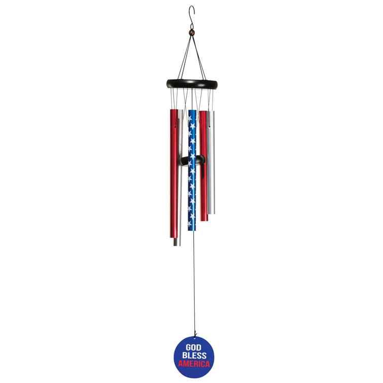 DicksonsInc Metal Religious & Spiritual Wind Chime | Wayfair