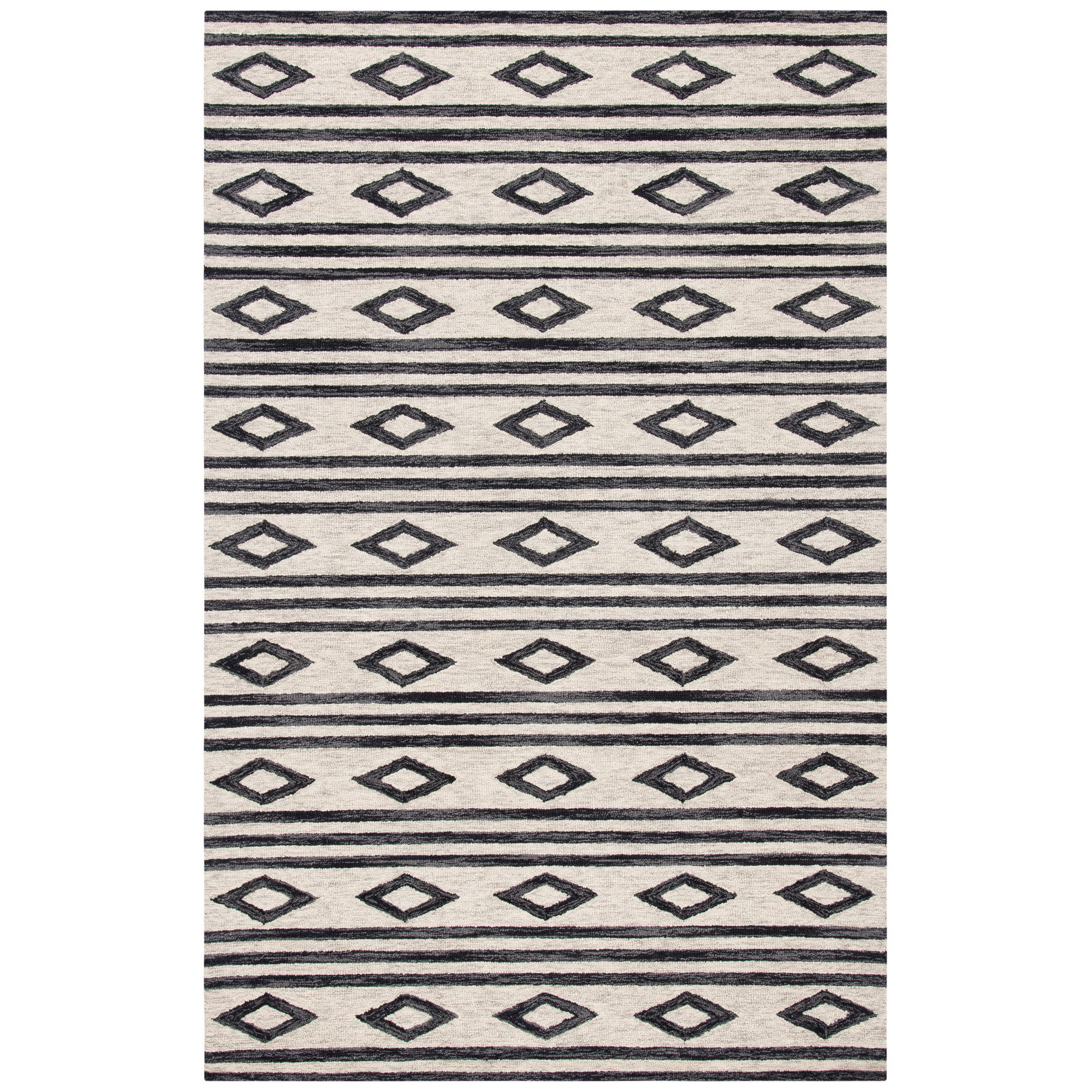 Union Rustic Vedika Hand Tufted Wool Southwestern Rug & Reviews | Wayfair