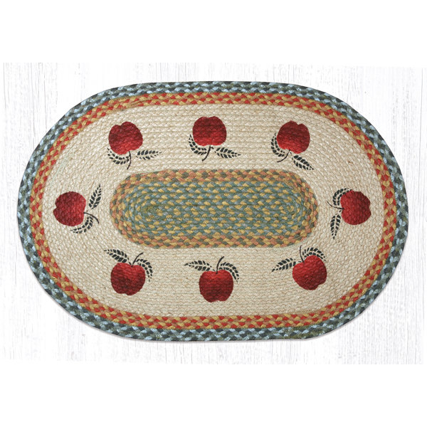 Earth Rugs Apples Printed Area Rug & Reviews | Wayfair