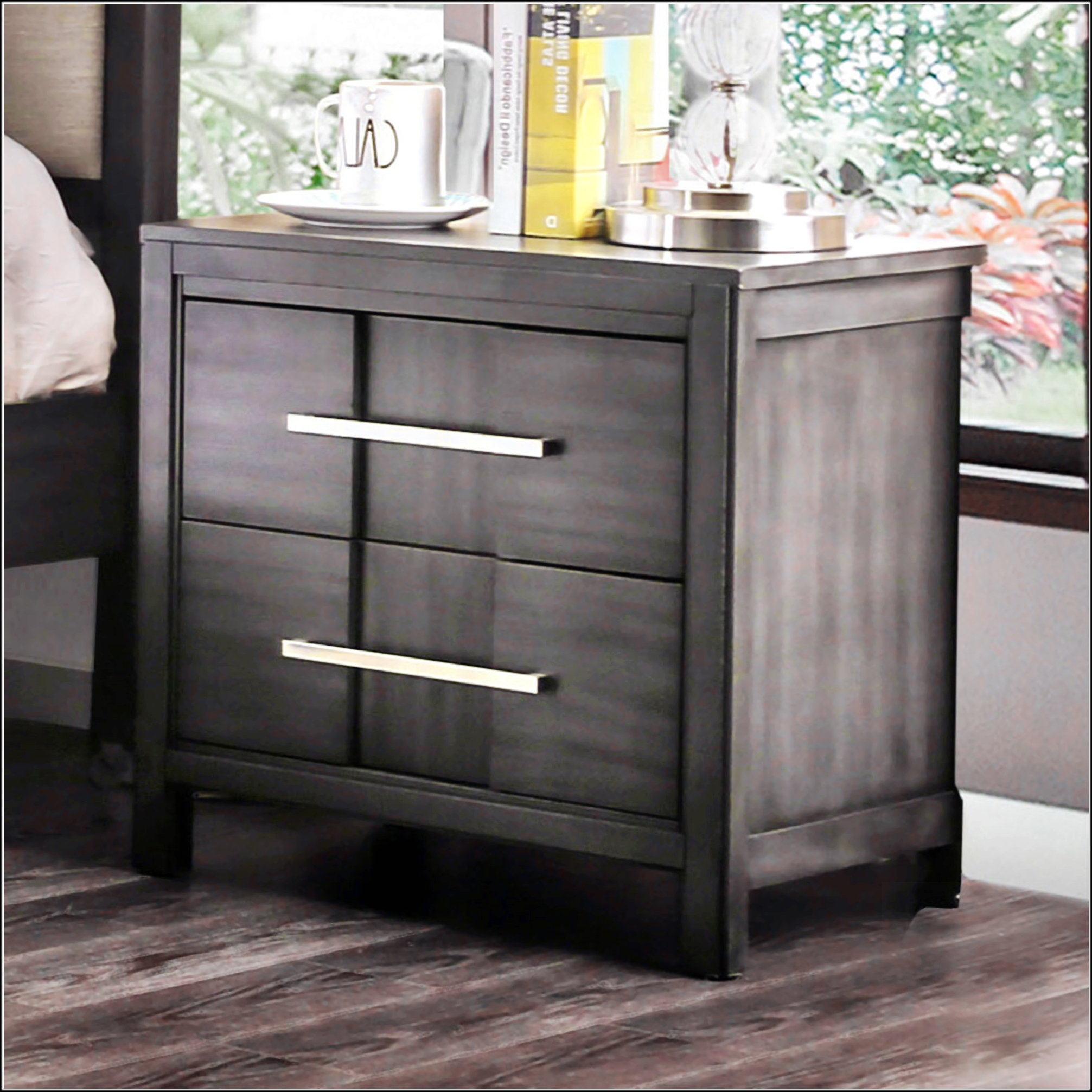 Latitude Run® Transitional Nightstand | Wayfair
