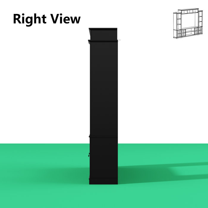 Latitude Run® Mayge Entertainment Center for TVs up to 65" & Reviews ...