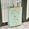 Liu's ink furniture Hand-Painted Accent Chest with 5 Drawers | Wayfair