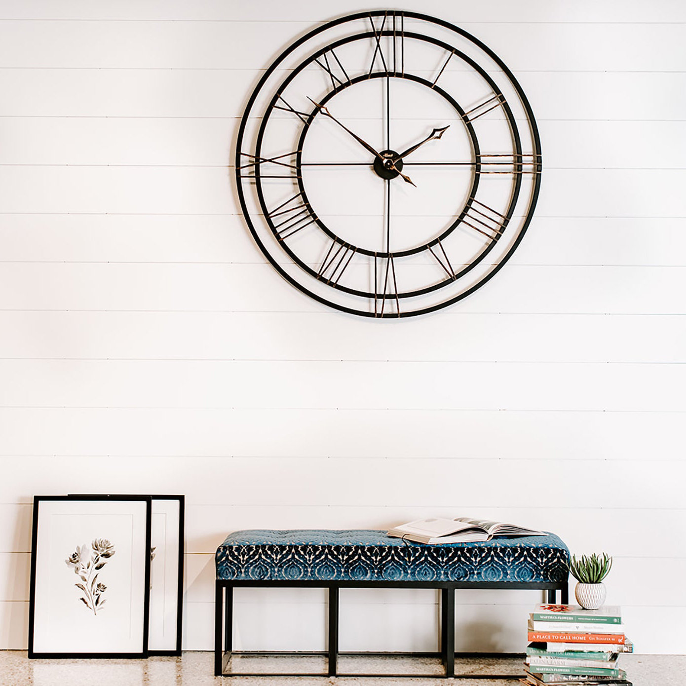 Hermle Clocks Metropolitan Metal Analog Clock | Perigold