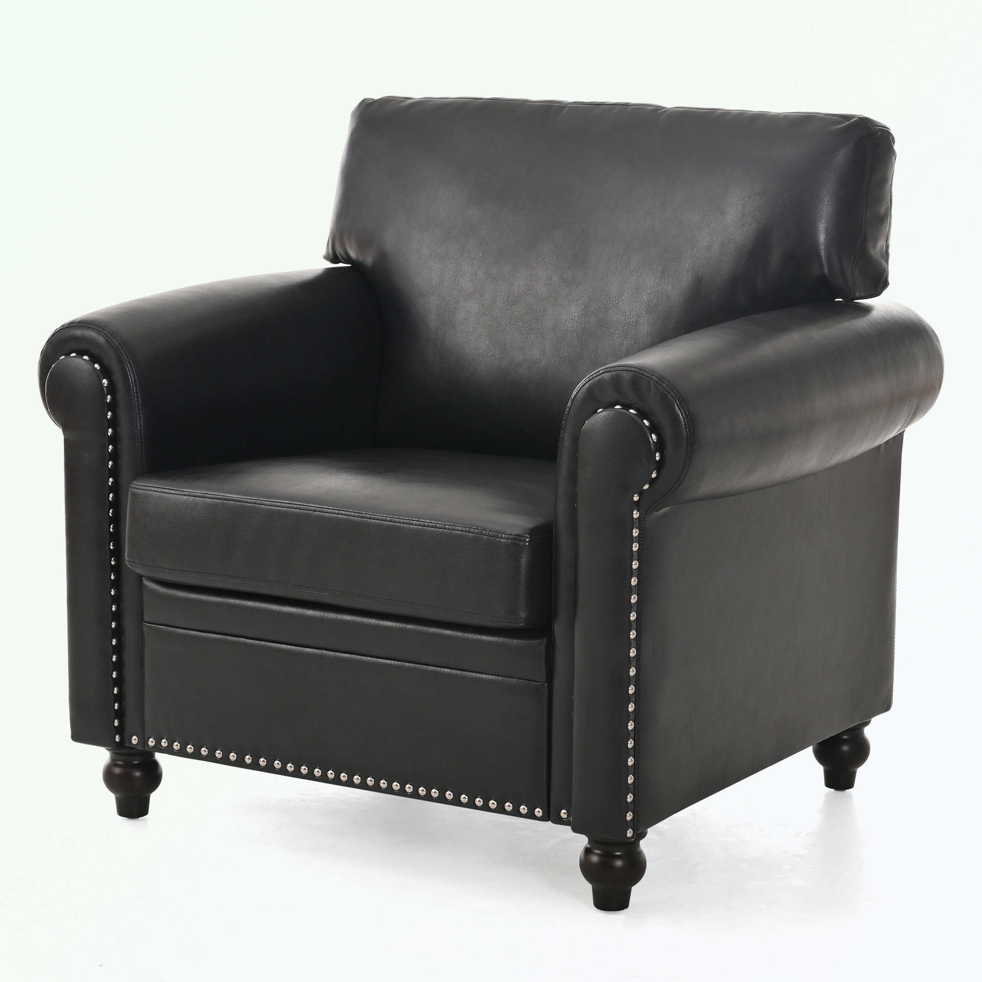 Alcott Hill® Rolled Arm Club Chair | Wayfair