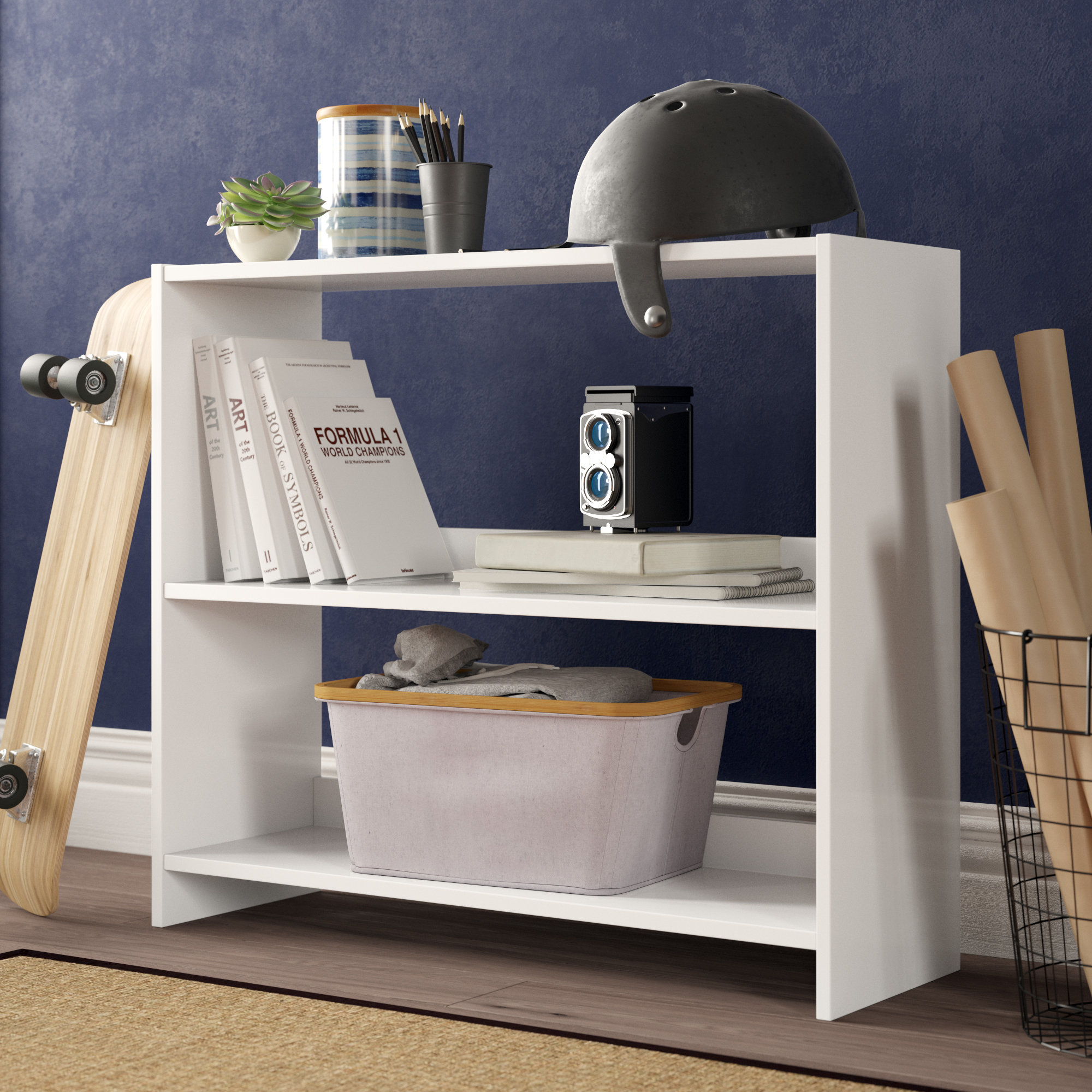 Sunside Sails Hagen 26" Bookcase | Wayfair