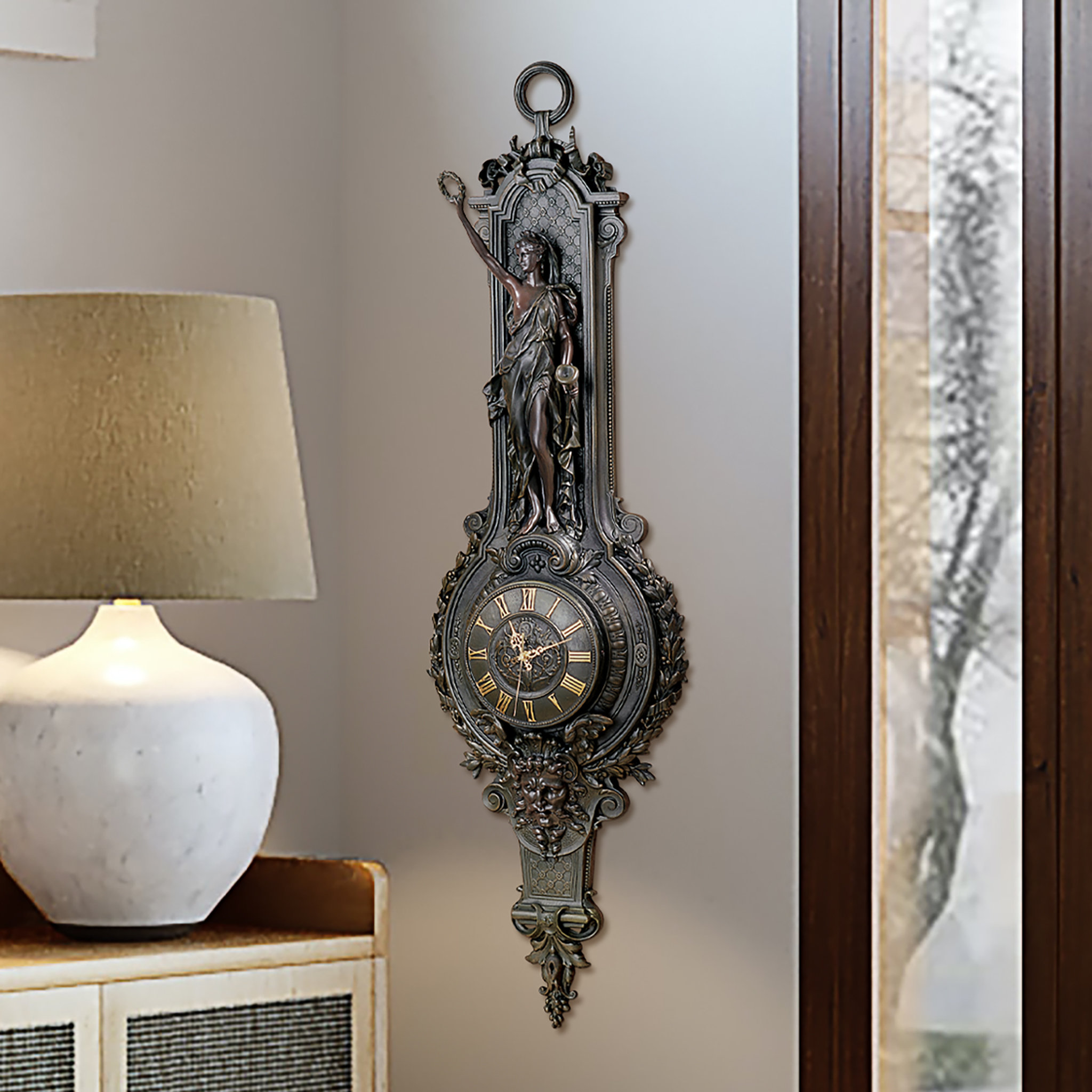 Lark Manor Mondamin Wall Clock & Reviews | Wayfair