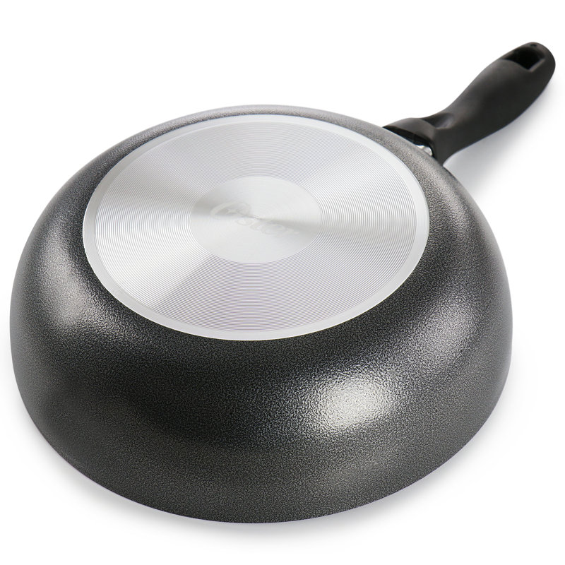 Oster 9.5'' Non-Stick Aluminum Wok with Lid | Wayfair