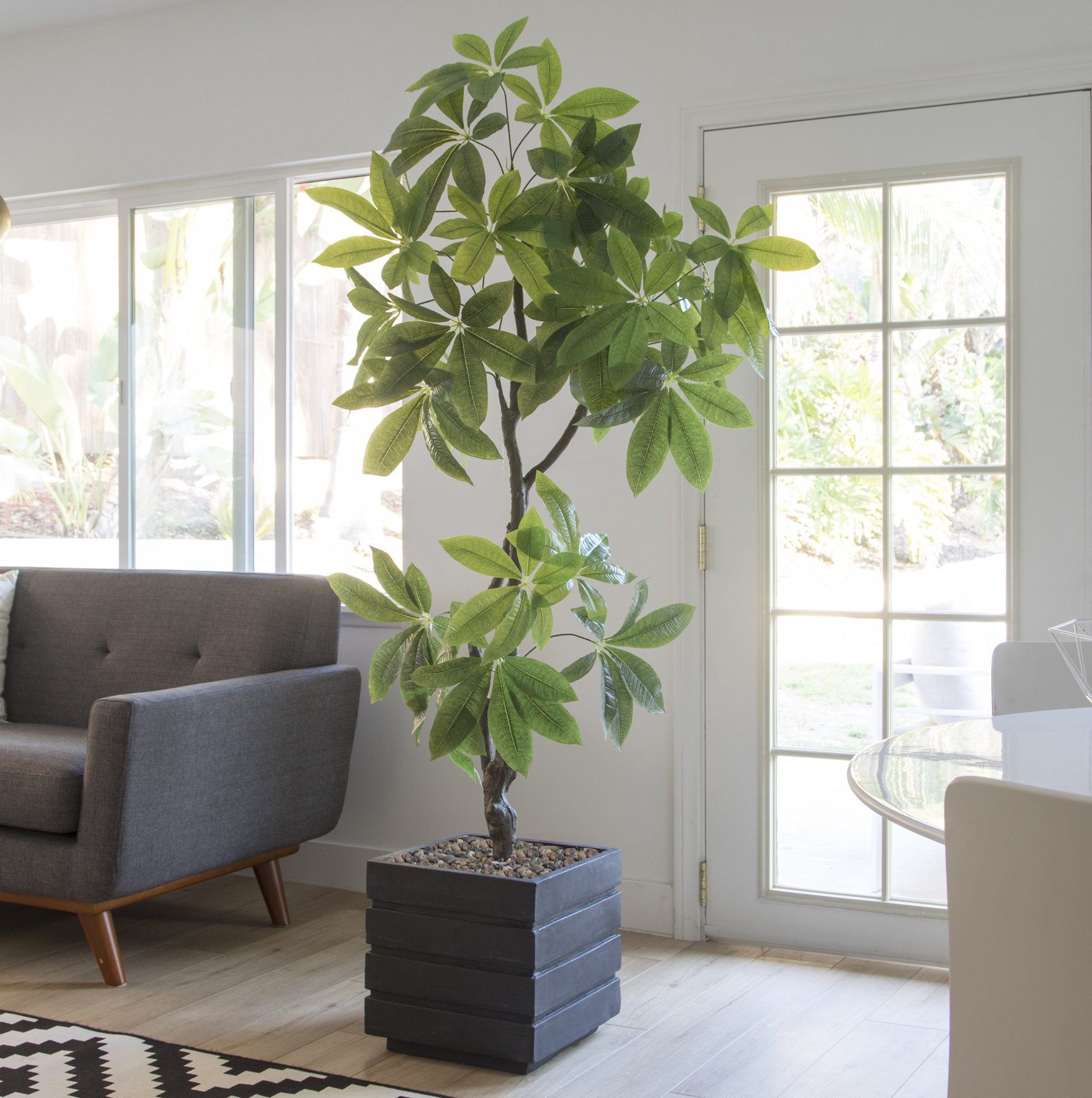 Vintage Home Pachira aquatica artificielle Panama en pot | Arbre d ...