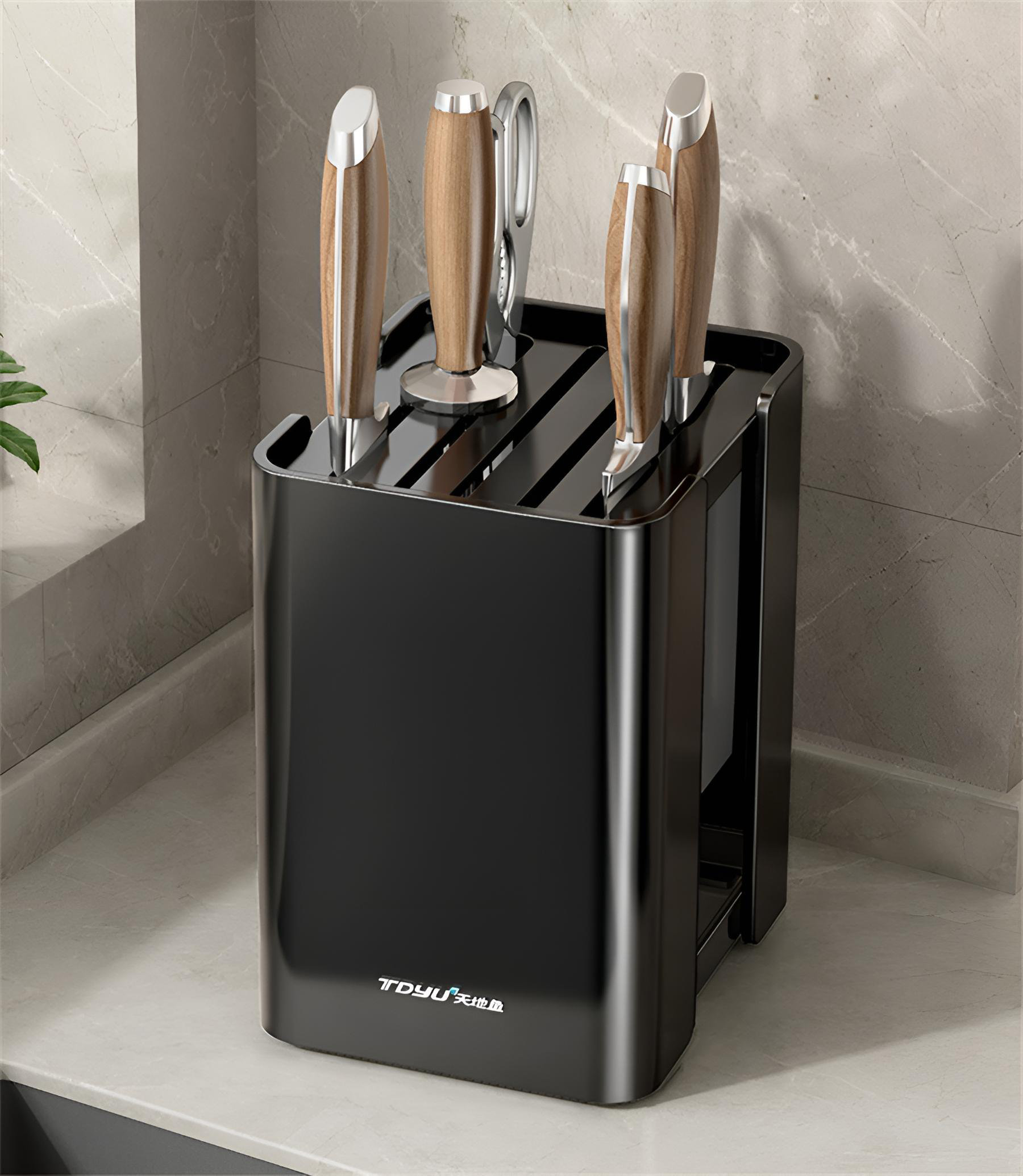 LIYONG 7 Slot Universal Knife Block | Wayfair