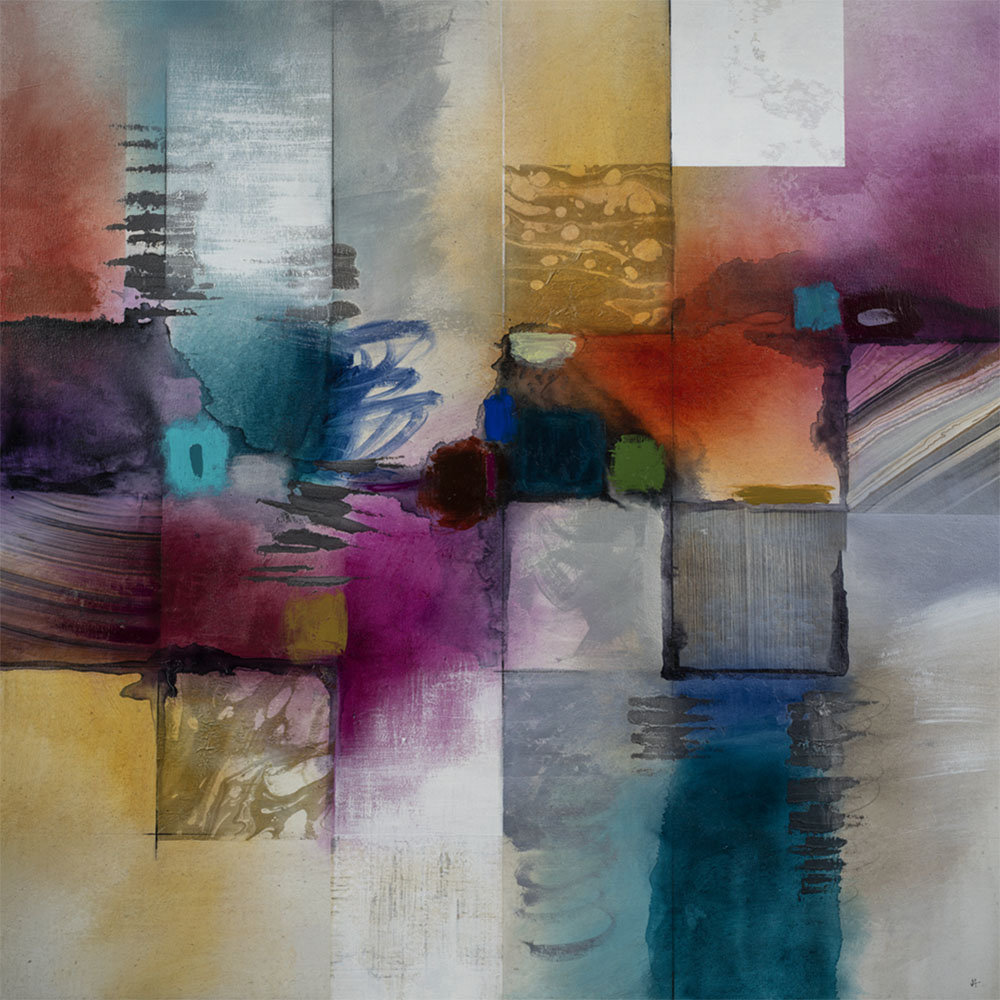 JHR Art Sound Within 1 by Jennifer Hollack Raboin - Painting on Canvas ...