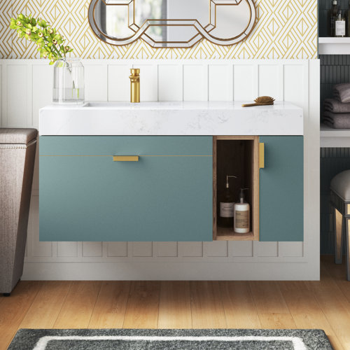 Wayfair | Metal Bathroom Vanities You'll Love in 2024