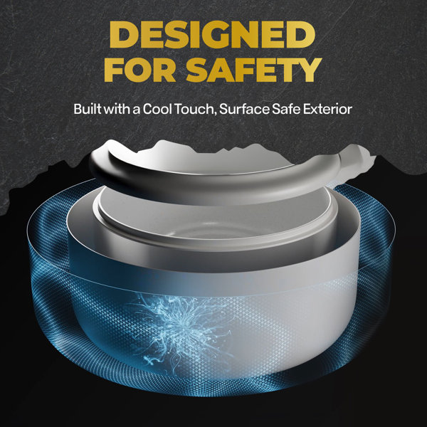 Ceramax Electric Hot Pot 1.5 Liters Nonstick Ceramic Skillet Pan Mini ...