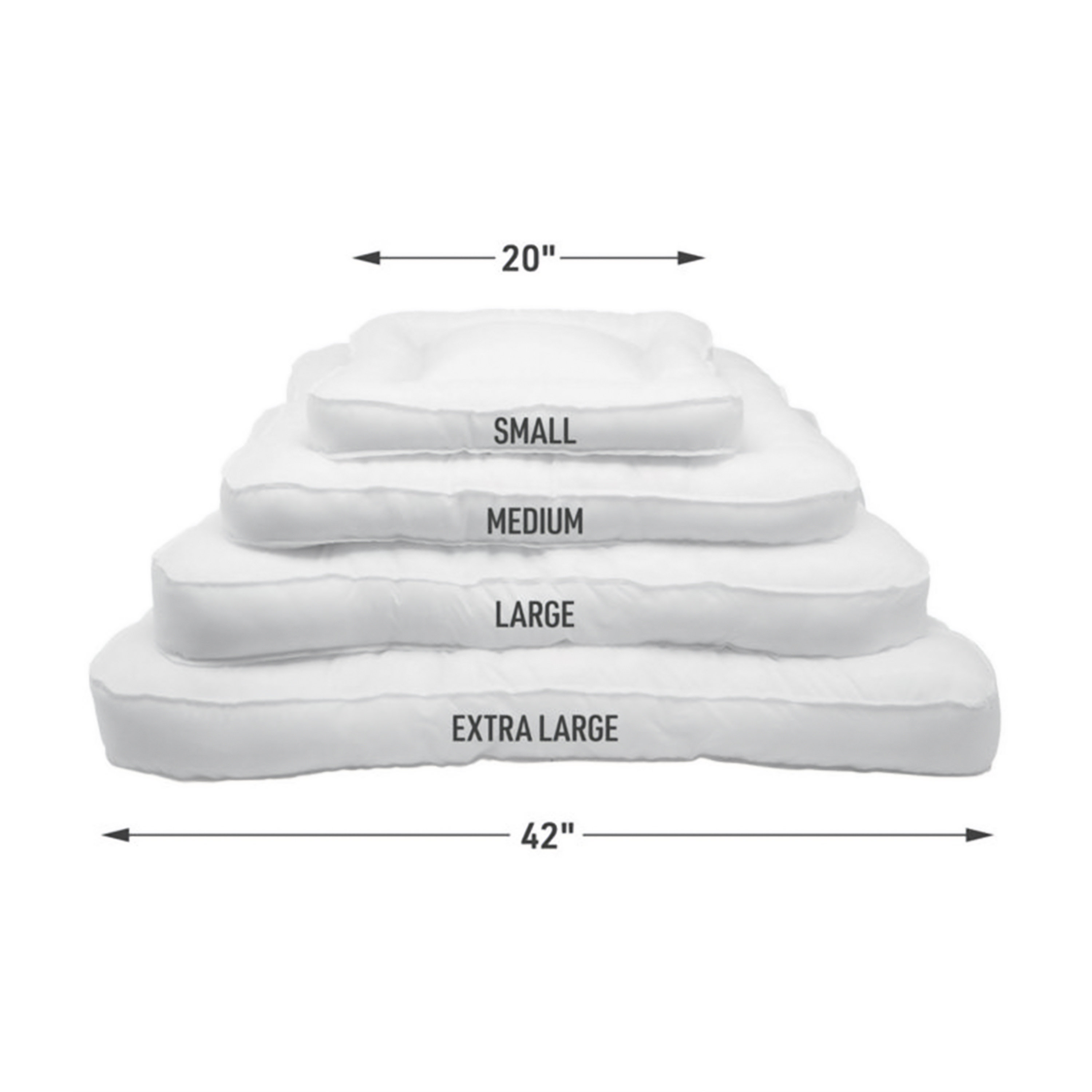 Tucker Murphy Pet™ The Essential Down-alternative Pet Bed Insert ...