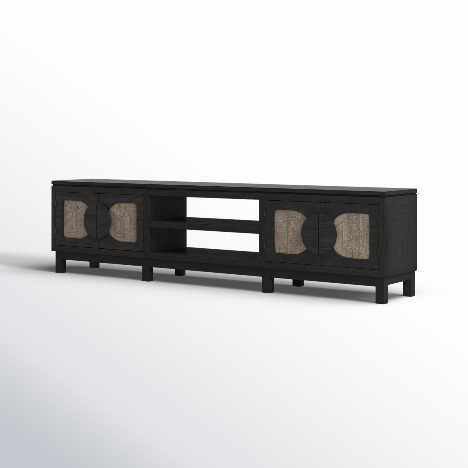 Birch Lane™ Nesta Solid Wood 92.5'' W Storage Credenza - Wayfair Canada