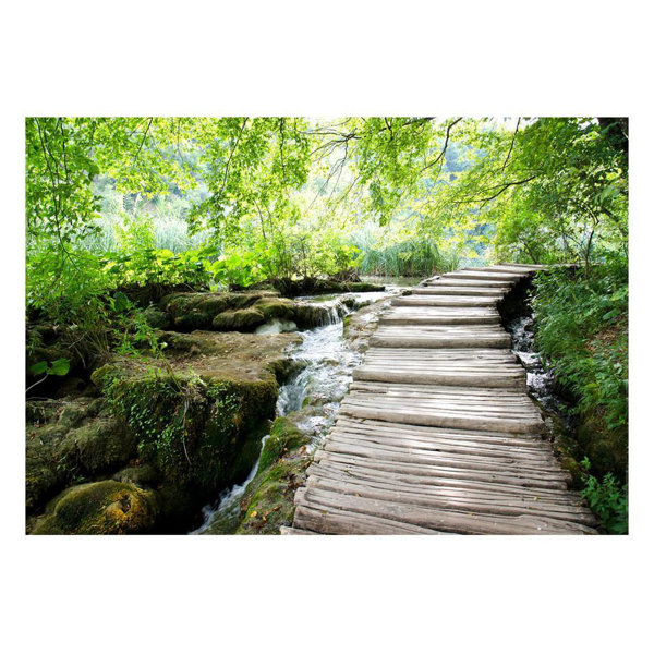 Loon Peak® Fatama Forest Path Wall Mural - Wayfair Canada