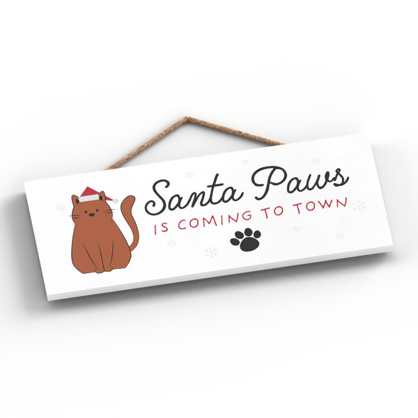 Maturi Santapaws Santa Paws Cat 120x300 | Wayfair.co.uk