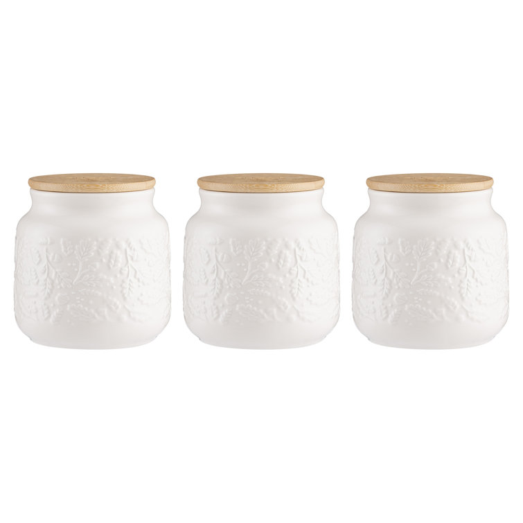 Price & Kensington Acorn Ceramic Jar - Set of 3 | Wayfair.co.uk