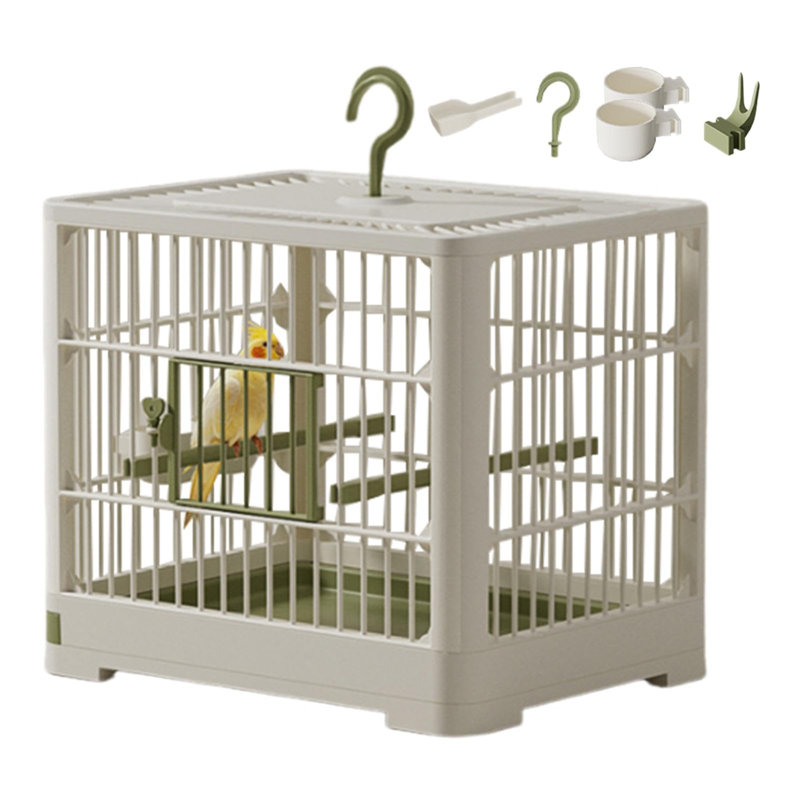Tucker Murphy Pet™ Small Birds Lightweight Parrots Cage with Standing ...