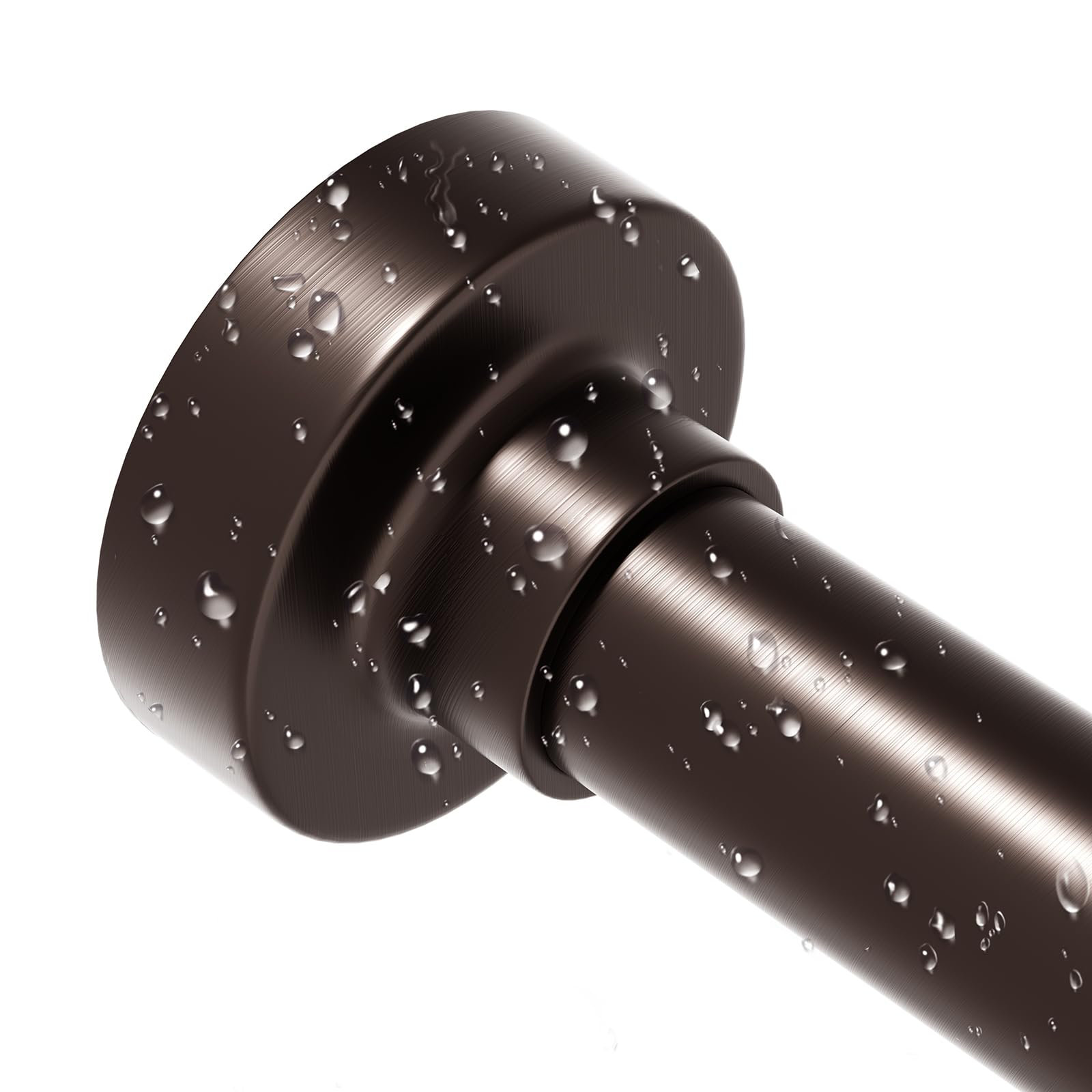 Tromay Never Rust Adjustable Spring Tension Shower Curtain Rod | Wayfair