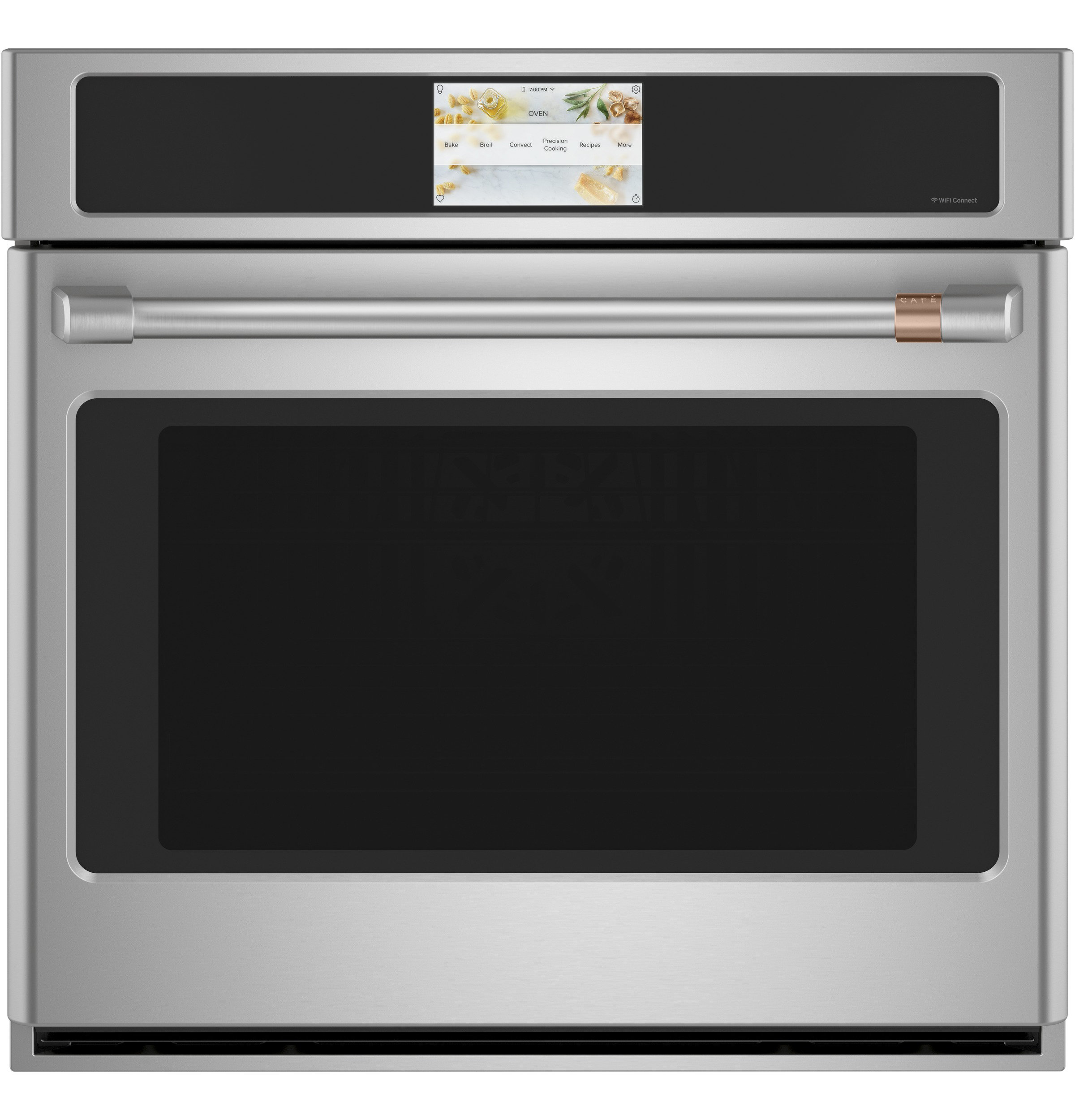 Café 30" Self-Cleaning Convection Electric Single Wall Oven & Reviews ...