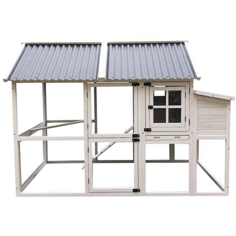 Zylina 25 Square Feet Chicken Coop with Nesting Box & Reviews | Wayfair