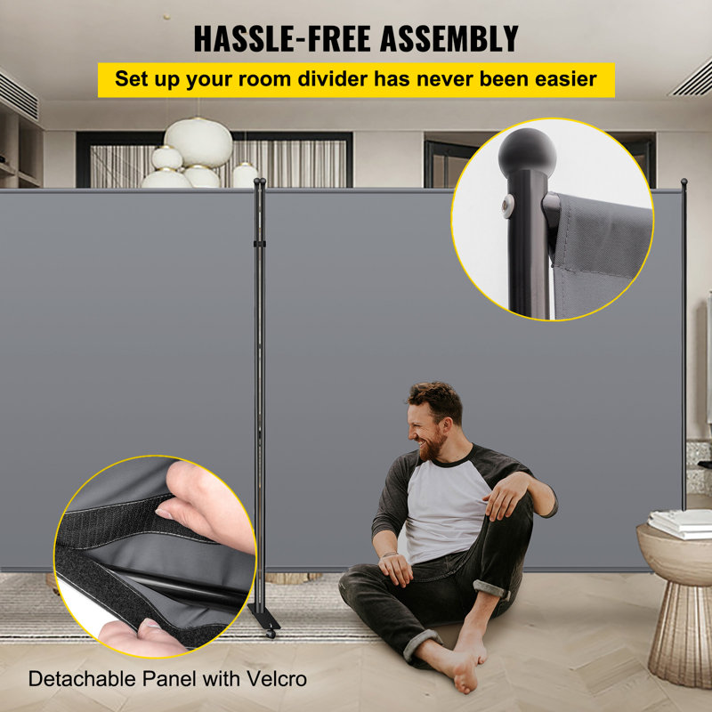 VEVOR 2 Panel Freestanding Room Divider & Reviews | Wayfair