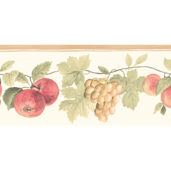 Marlow Home Co. Wrightstown 4.57m x 12.7cm Matte Wallpaper Border ...