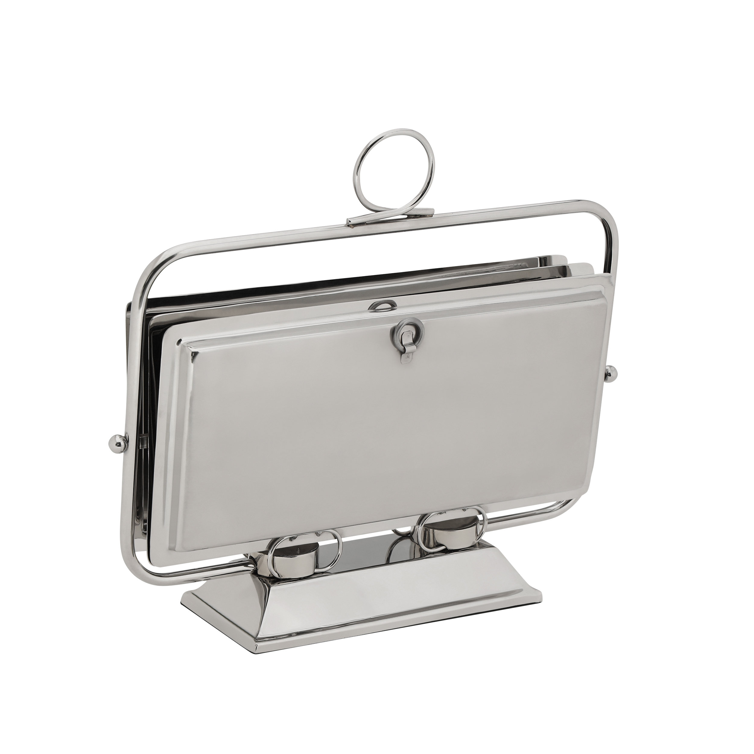 Godinger Silver Art Co Rectangle Foldable Tiered Serving Stand ...