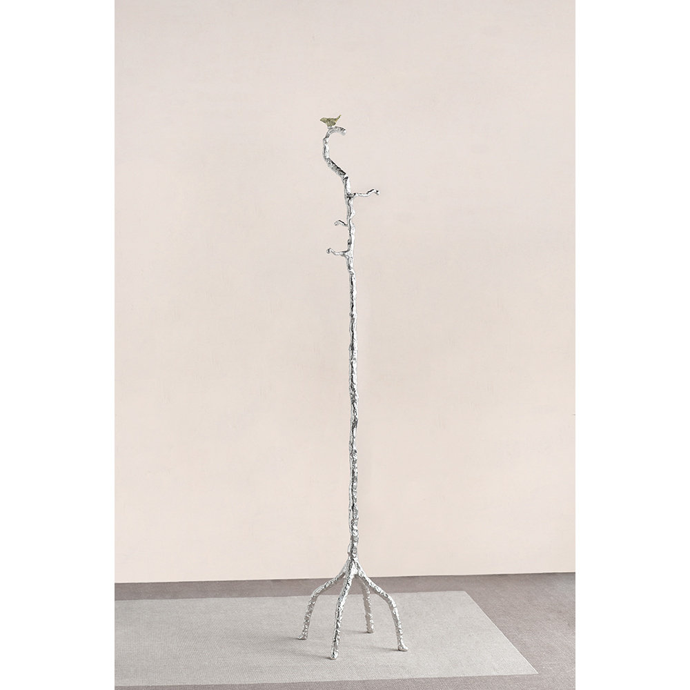 A&B Home 4 - Hook Freestanding Coat Rack in Silver & Reviews | Wayfair