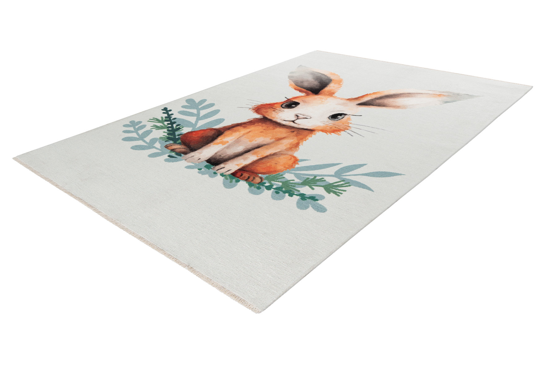 Zoomie Kids Greta Uni Machine Woven 115 X 170 Rabb Area Rug | Wayfair.co.uk