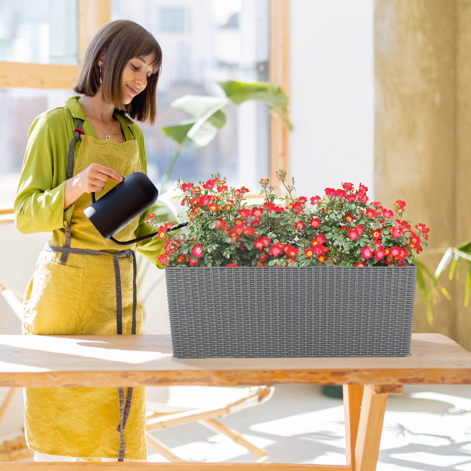 Winston Porter Boîte à fleurs Mahliya - Wayfair Canada