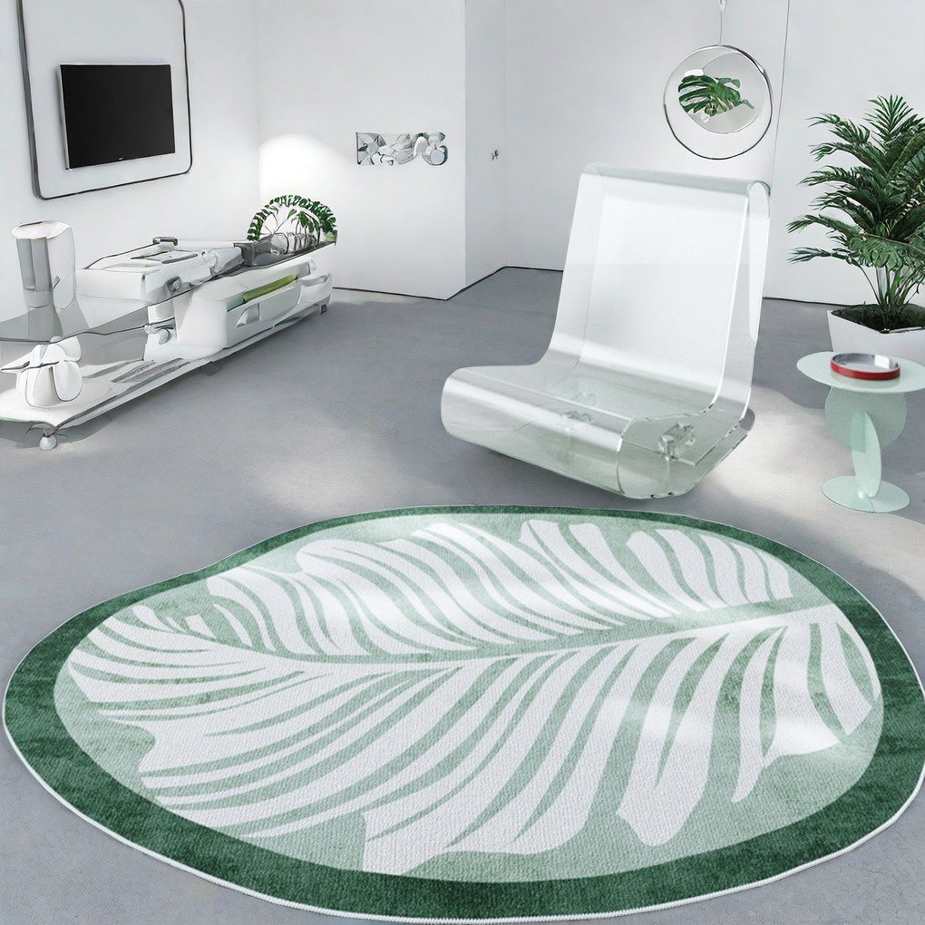 Rosem May Leafy Green Area Rugs | Wayfair