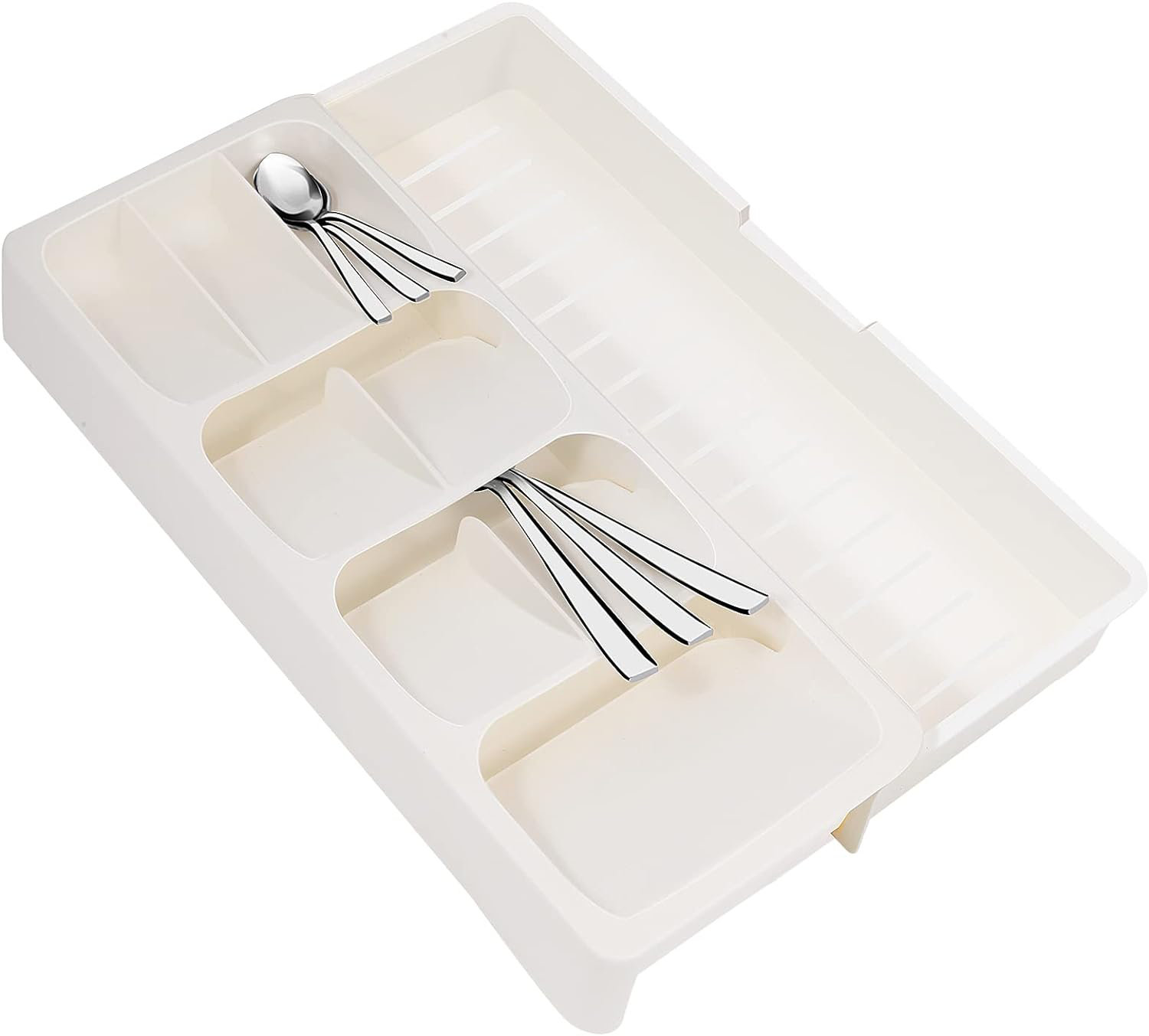 Latitude Run® Kitchen Drawer Organizer Tray,Expandable Cutlery ... Latitude Run® Kitchen Drawer Organizer Tray,Expandable Cutlery ...