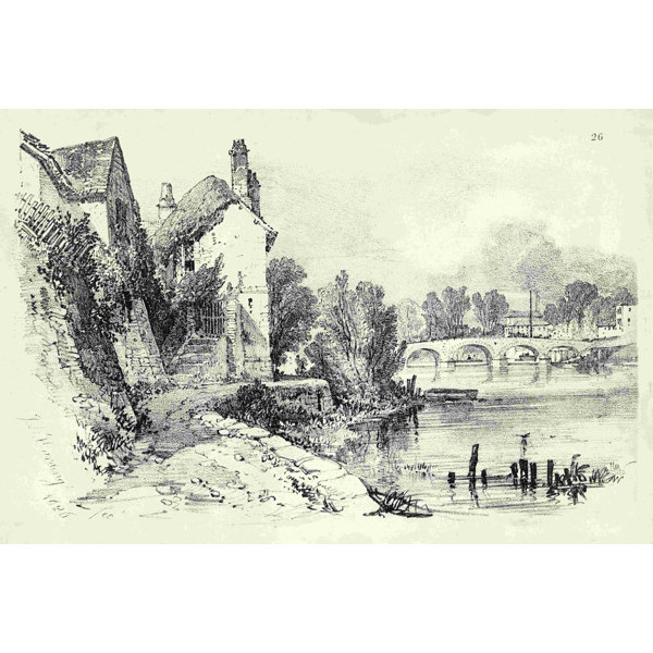 Red Barrel Studio® " Idyllic Landscape II " by J.D. Harding - Wayfair ...