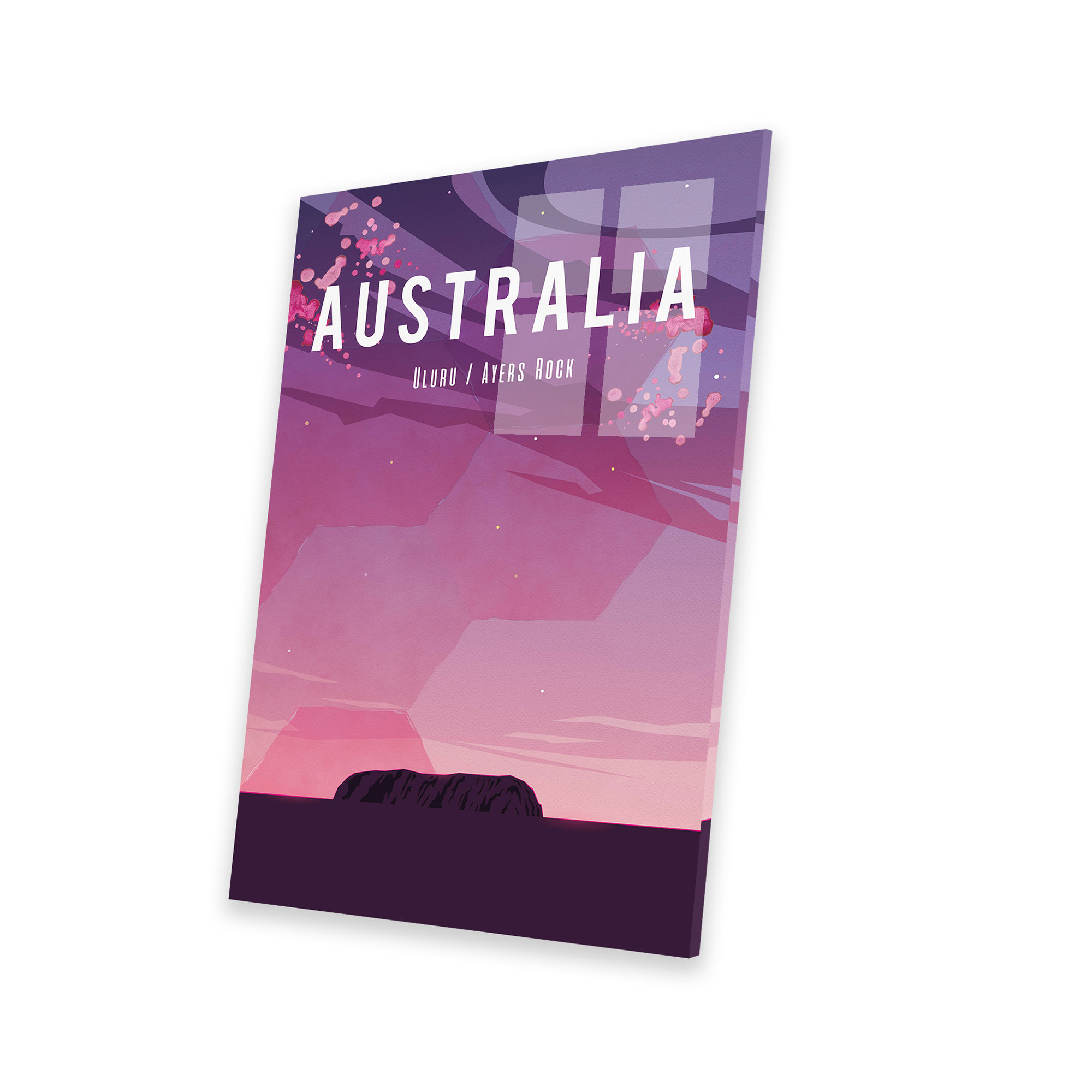 Trinx Australia Travel Poster On Plastic / Acrylic by Natalie Ryan ...