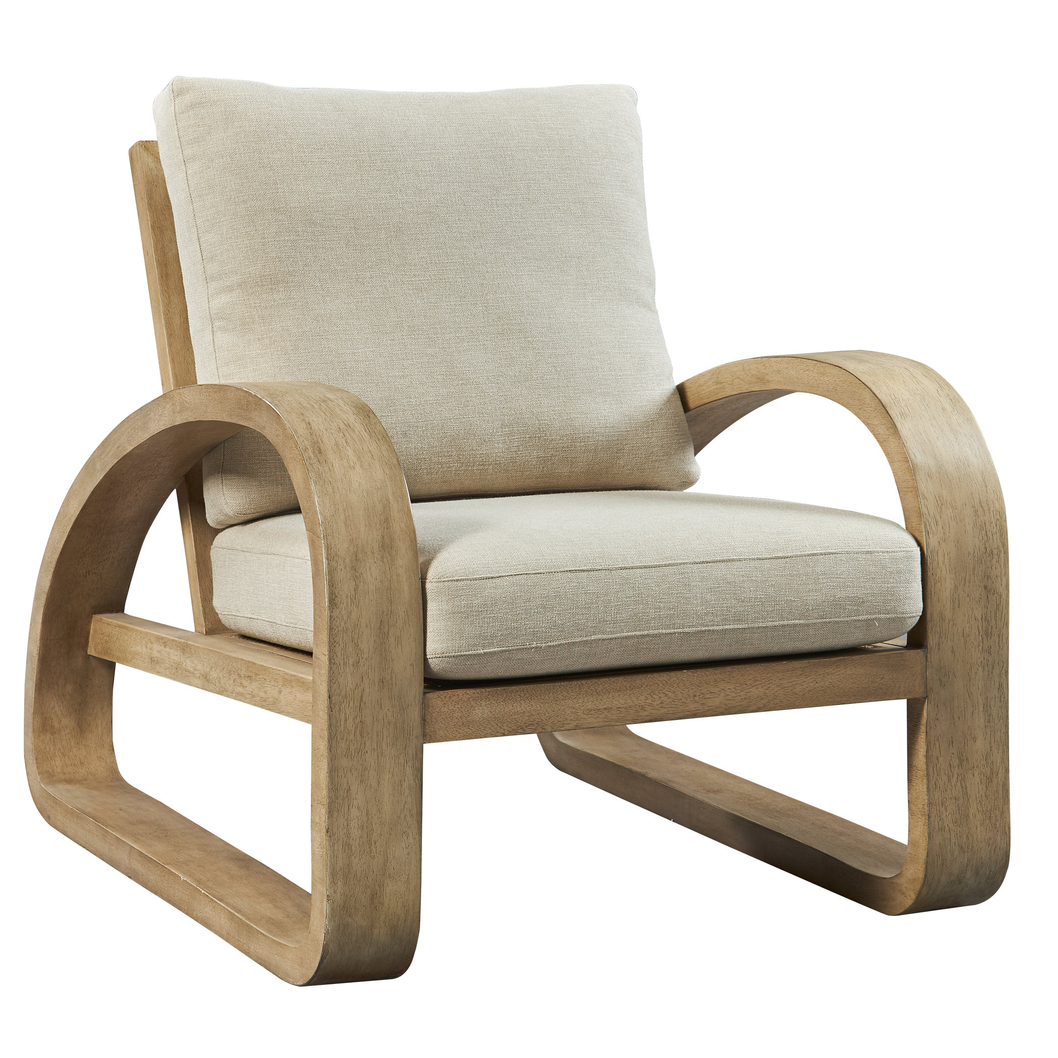 Corrigan Studio® Hosteen Wooden Accent Chair | Wayfair