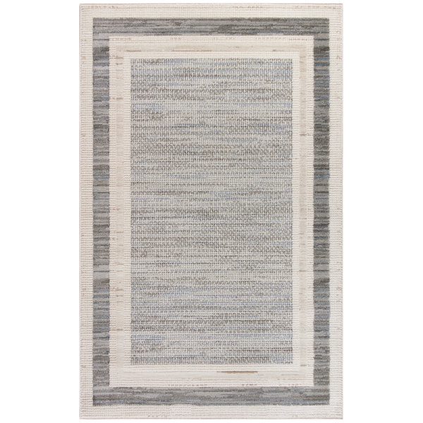 Highland Dunes Tarango Abstract Machine Woven Polyester/Polypropylene ...