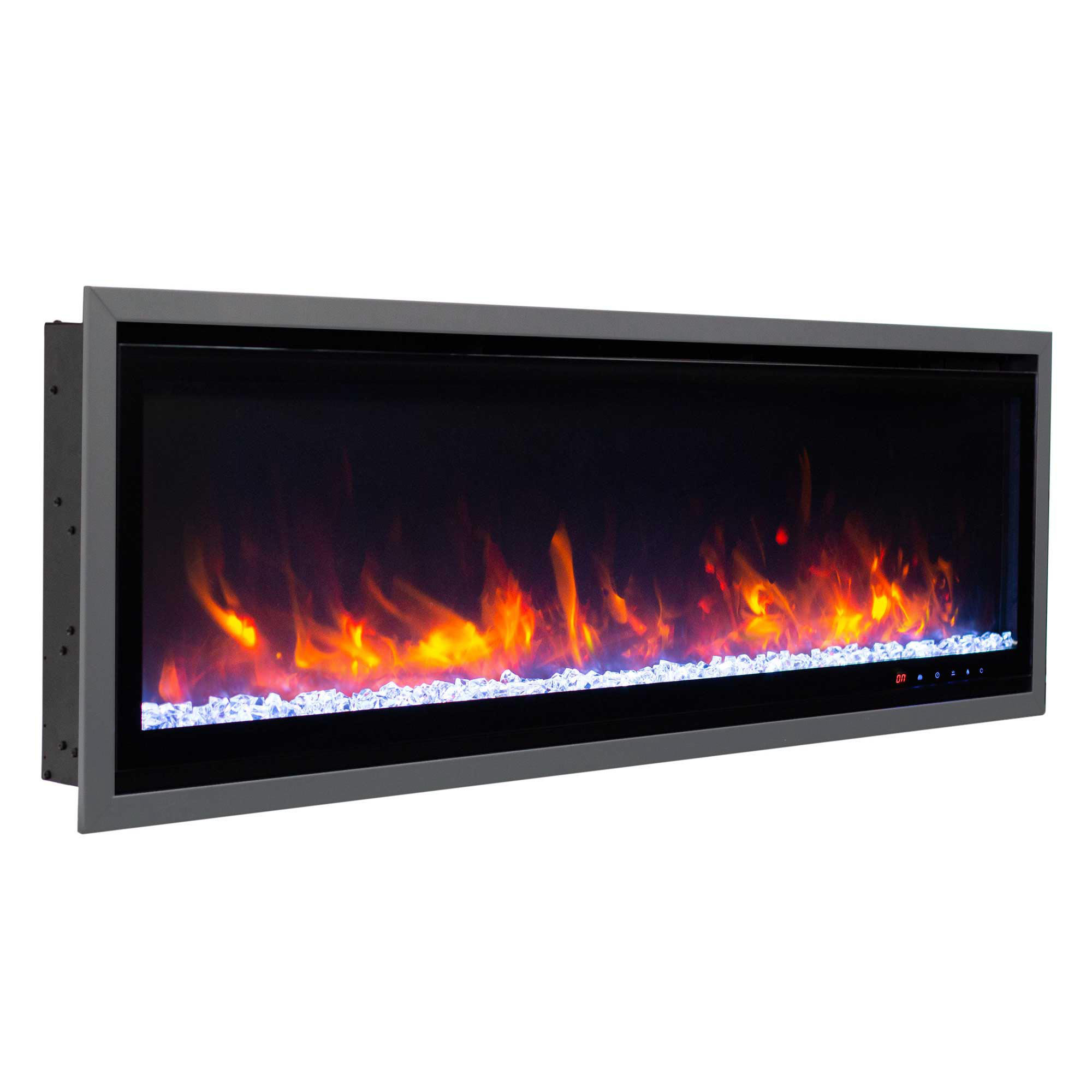 ActiveFlame Kennedy II Commercial Series Smart Electric Fireplace, 50IN ...