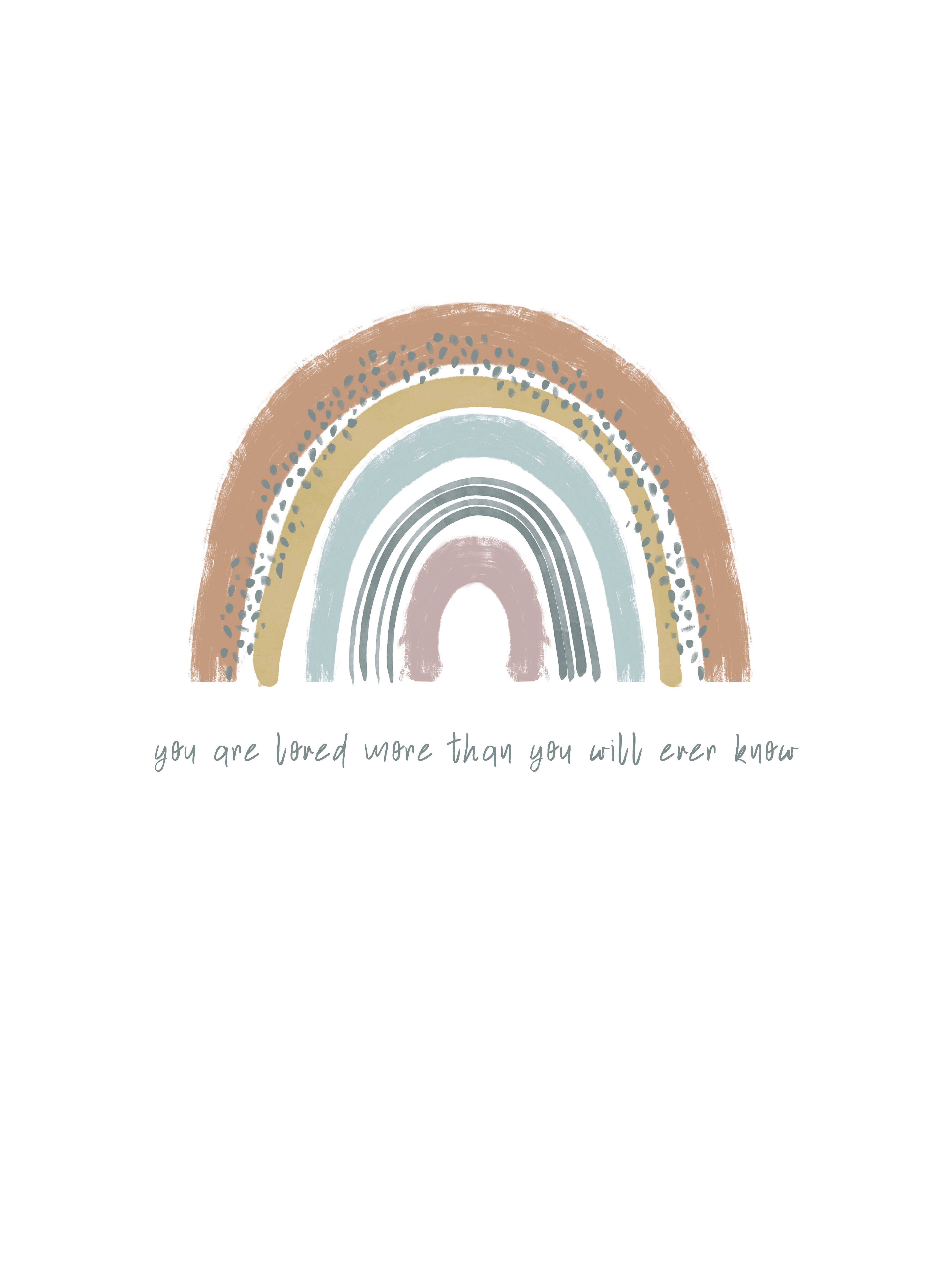 Trinx Rainbow You Are So Loved - Print - Wayfair Canada