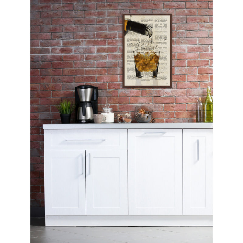 Williston Forge Amber Happiness by Eyre Tarney - Picture Frame Print ...