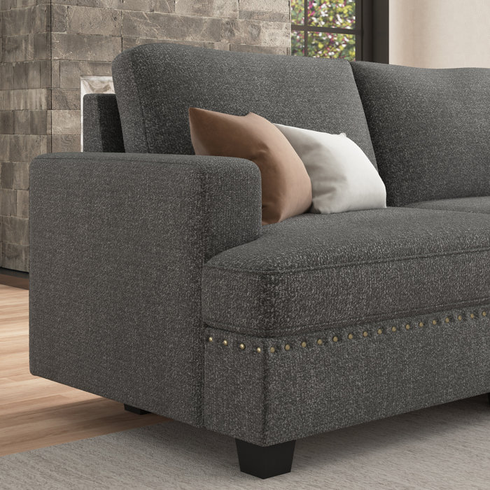 Wade Logan® Anureet Oversized Modular Corner Sectional U Shaped ...