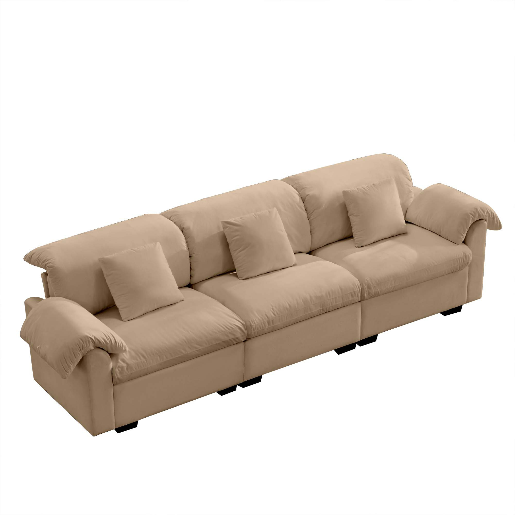 Latitude Run® Large Deep Seat Modular Sofa With Storage Seats | Wayfair