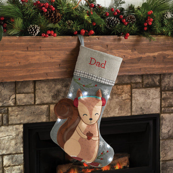 The Holiday Aisle® Wilderness LED Stocking | Wayfair