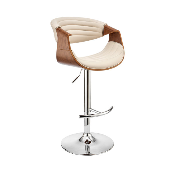Orren Ellis Mckennah Upholstered 45'' Counter Stool | Wayfair